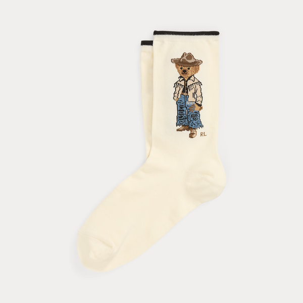 RL POLO THE RODEO BEAR WESTERN-STYLE SOCKS – Funky Dunky Store