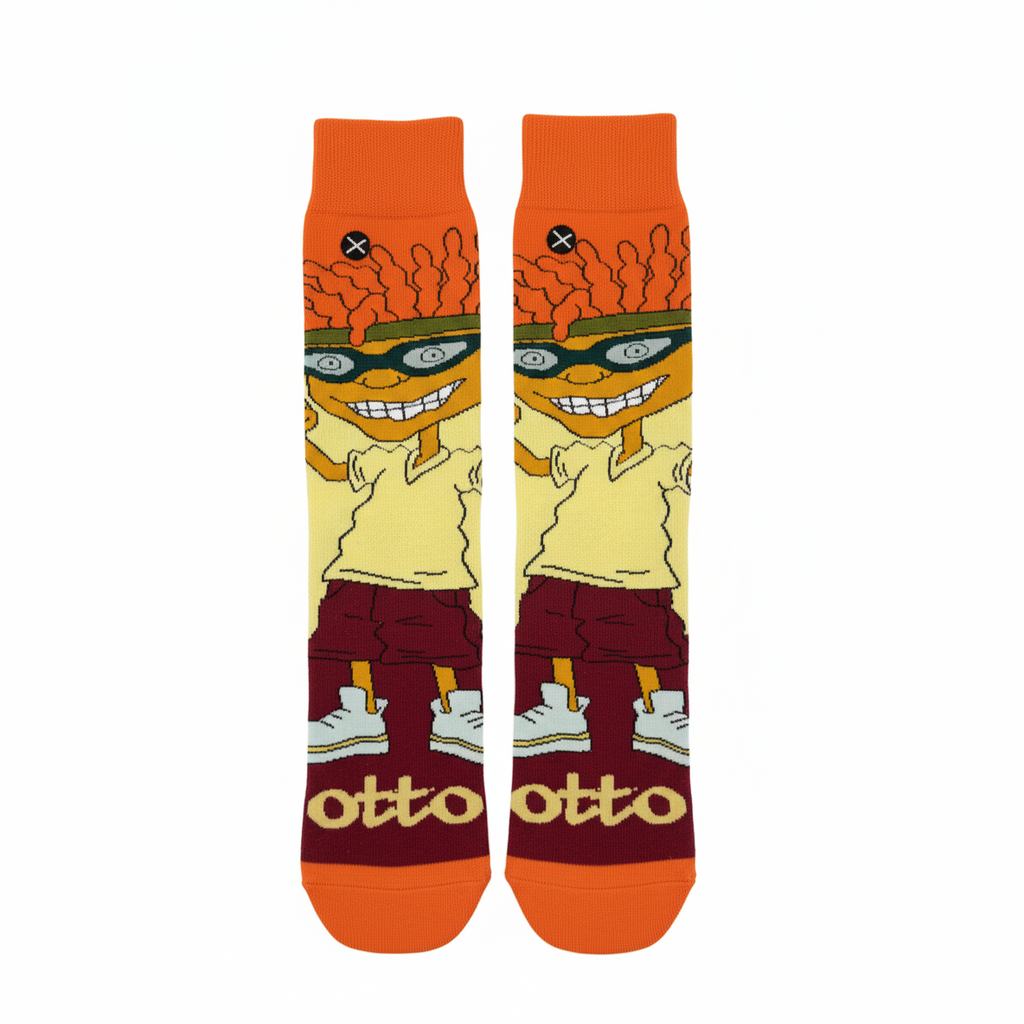 ROCKET POWER OTTO CREW SOCKS – Funky Dunky Store
