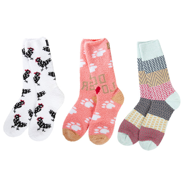 WARMTH WRAPPED UP COZY WARM SOCKS BUNDLE – Funky Dunky Store