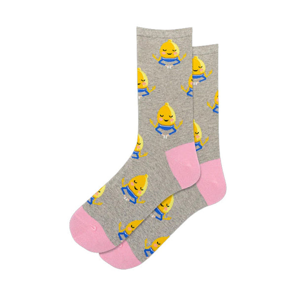 MEDITATING LEMON SOCKS – Funky Dunky Store