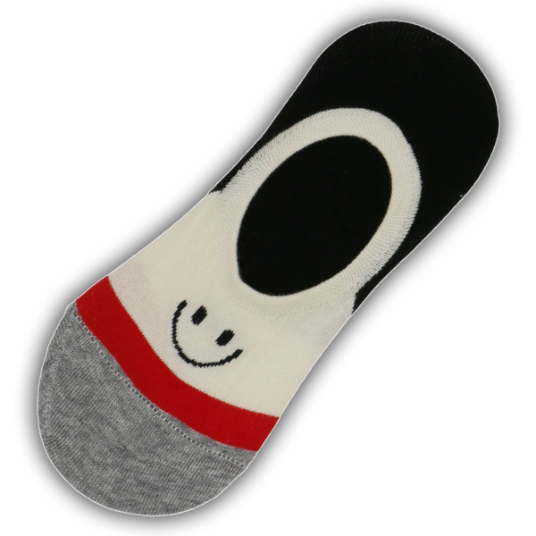 MULTI-COLOR SMILEY SOCKS HEATHER – Funky Dunky Store