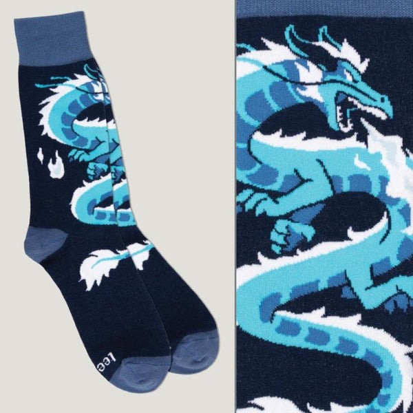 BLUE DRAGON SOCKS – Funky Dunky Store