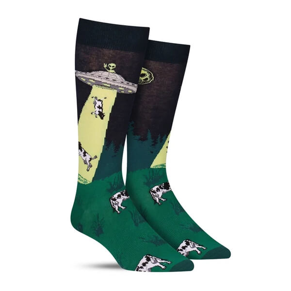 ALIEN ABDUCTION SOCKS – Funky Dunky Store